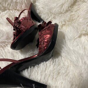 BCBGirls | Shoes | Bcb Girls High Heels Sandals Size 7 2 Excellent ...
